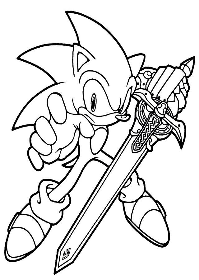 Dibujos De Sonic Malo Para Colorear | Sonicparacolorear.com