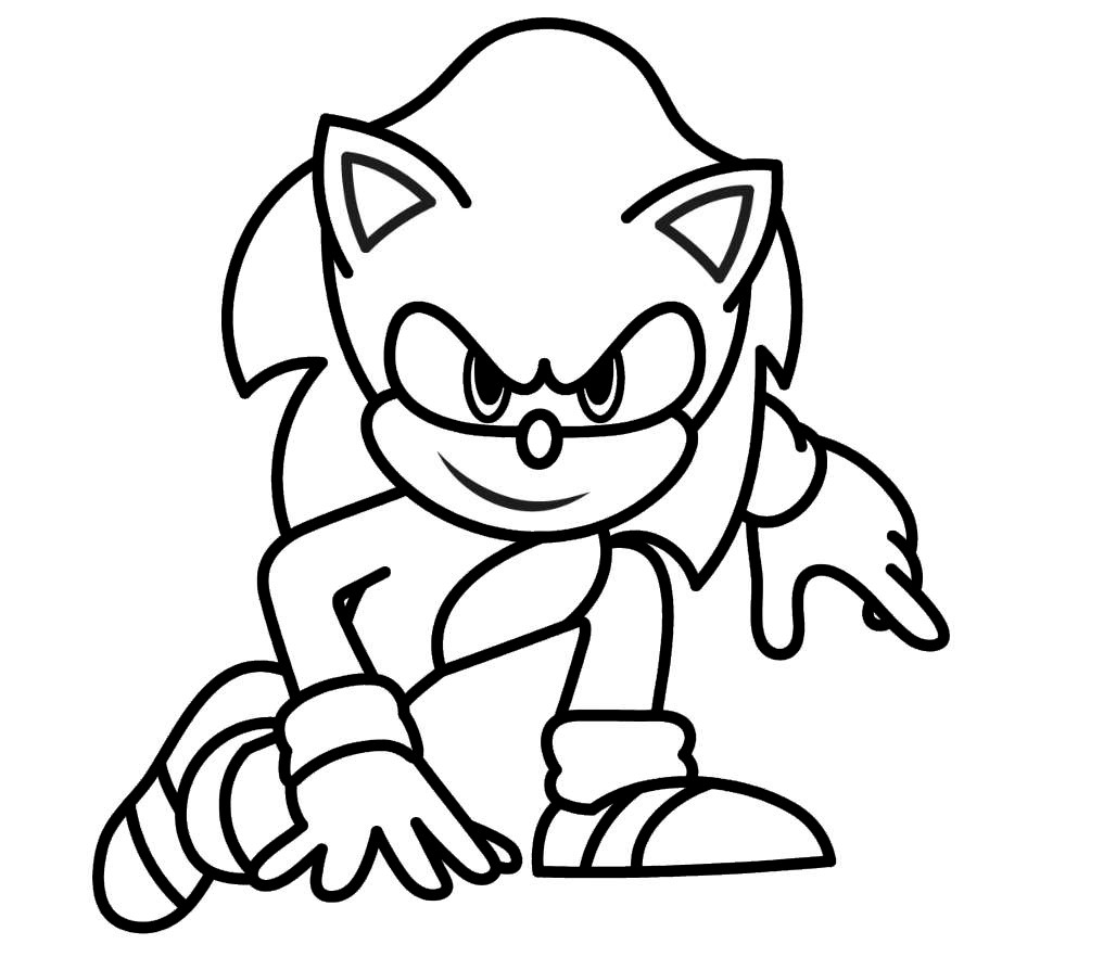 Imagenes De Sonic Para Colorear E Imprimir | Sonicparacolorear.com