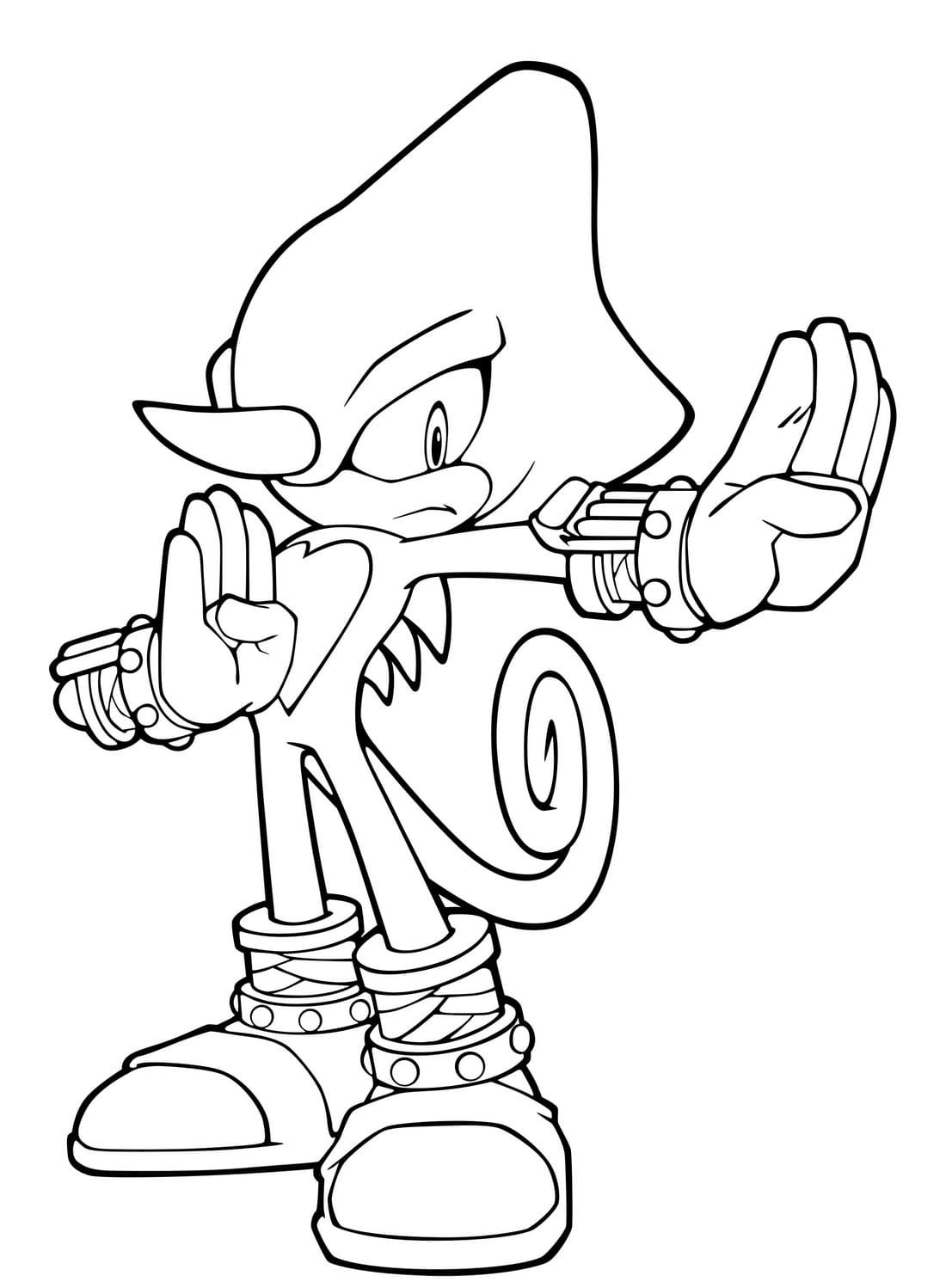 Jet Sonic Para Colorear | Sonicparacolorear.com