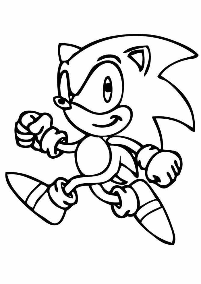 Logo De Sonic Para Colorear | Sonicparacolorear.com