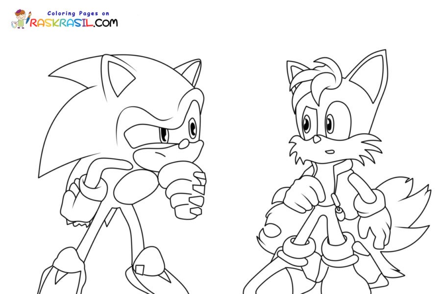 Sonic Logo Para Colorear | Sonicparacolorear.com