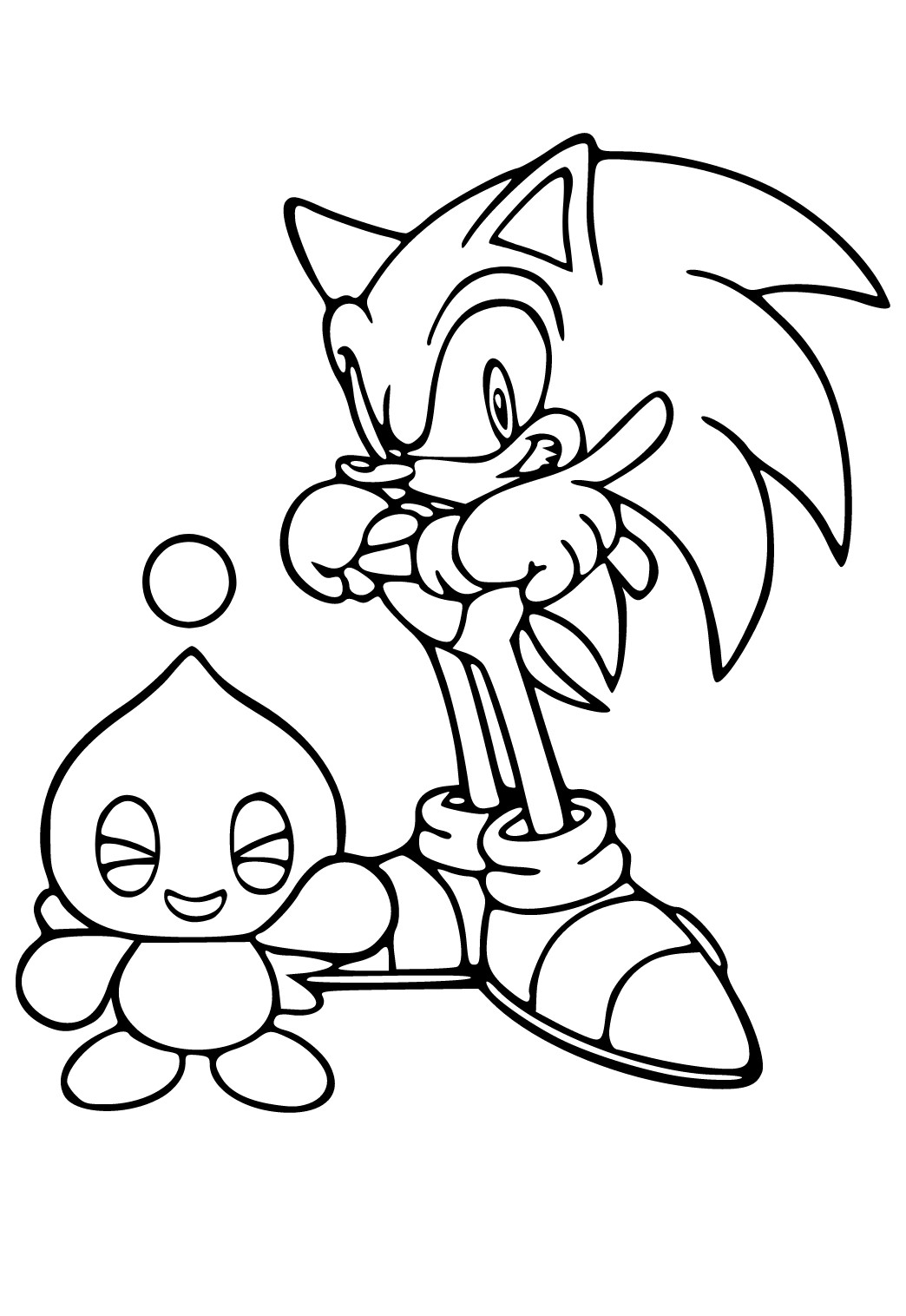 Sonic Realista Para Colorear | Sonicparacolorear.com